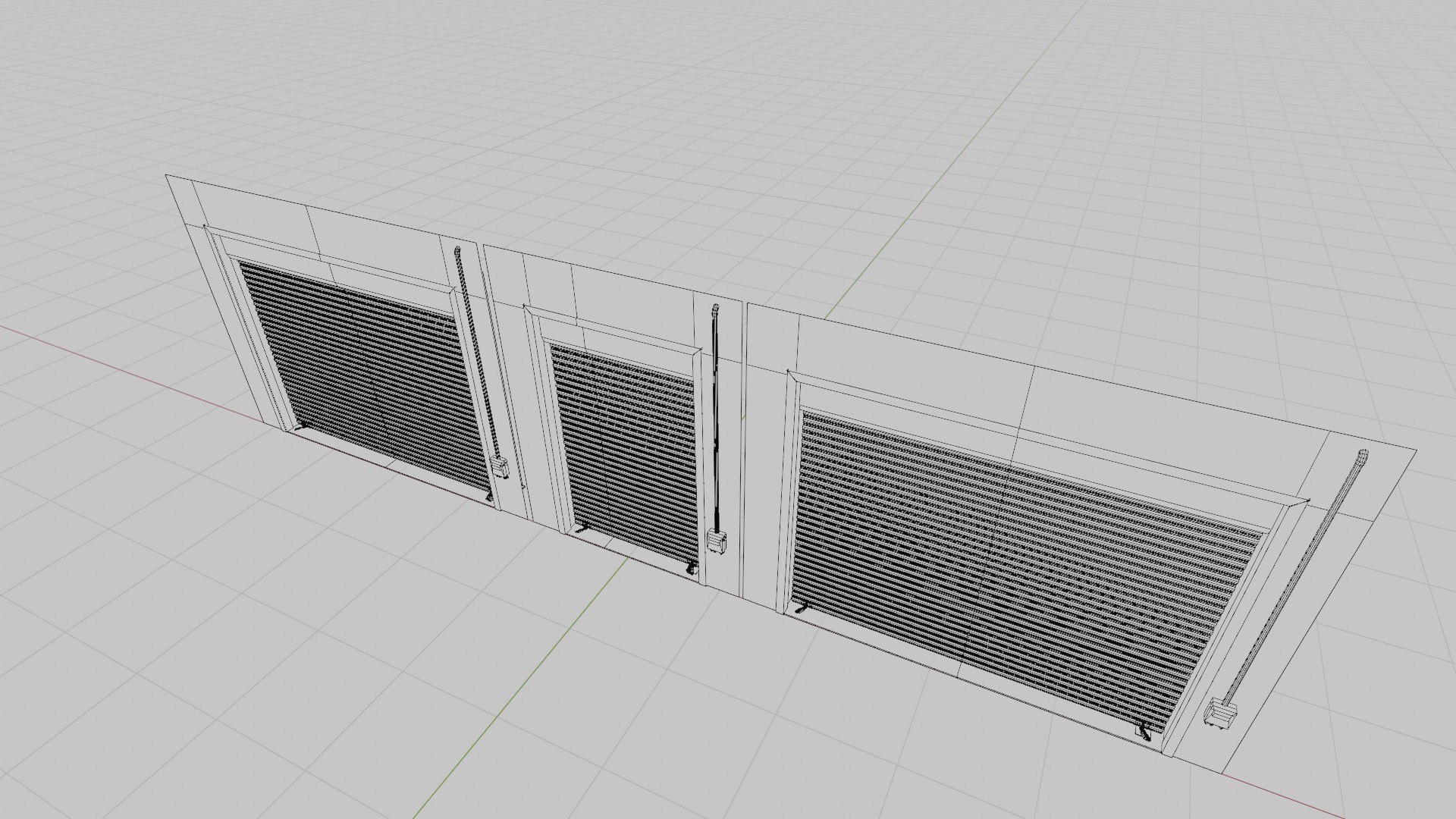 3D Rolling Shutter Door Shop Front 4k Pbr Textures - TurboSquid 1880381