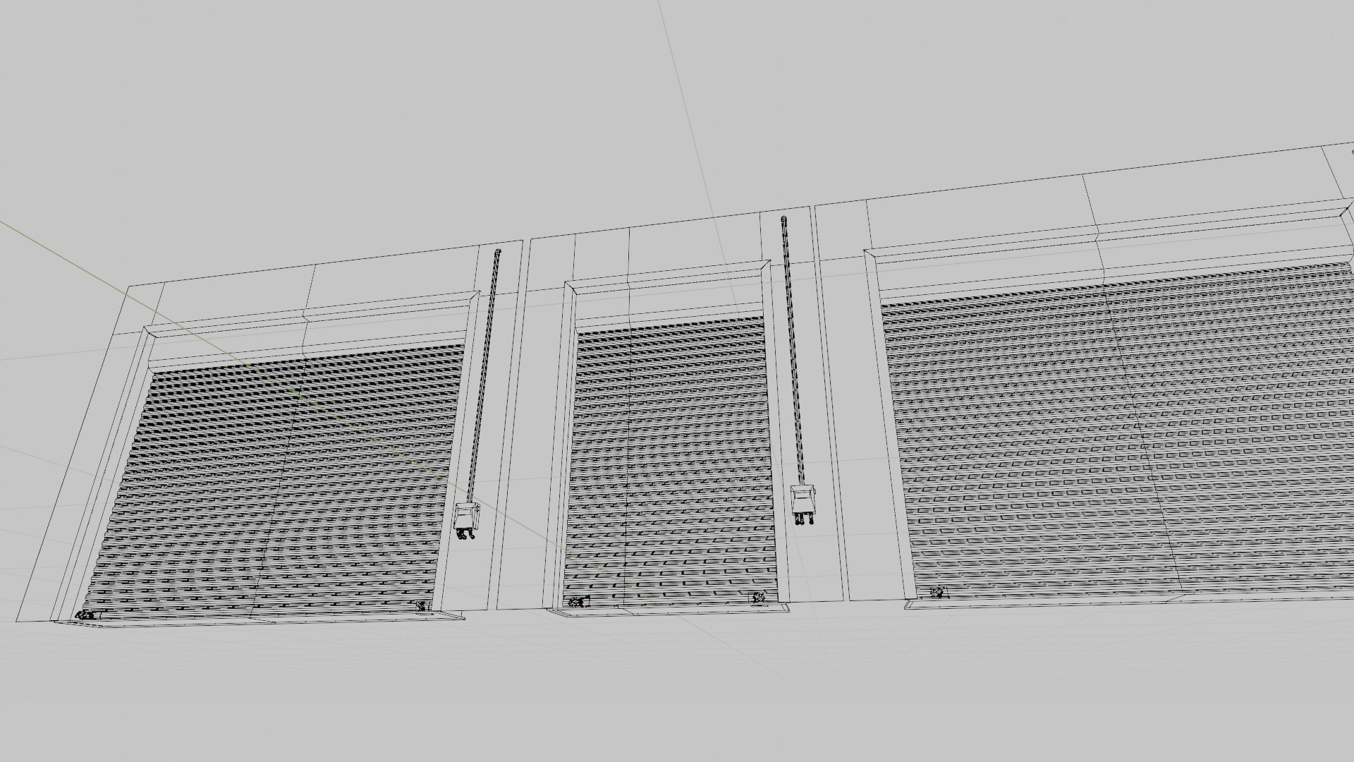 3D Rolling Shutter Door Shop Front 4k Pbr Textures - TurboSquid 1880381