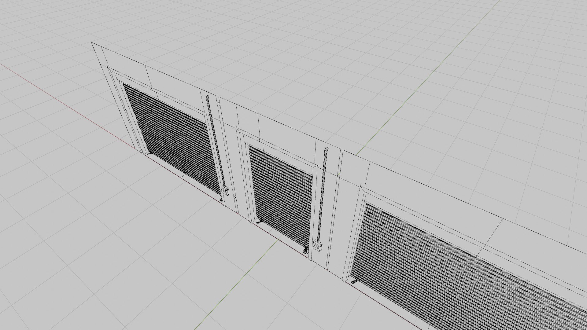 3D Rolling Shutter Door Shop Front 4k Pbr Textures - TurboSquid 1880381