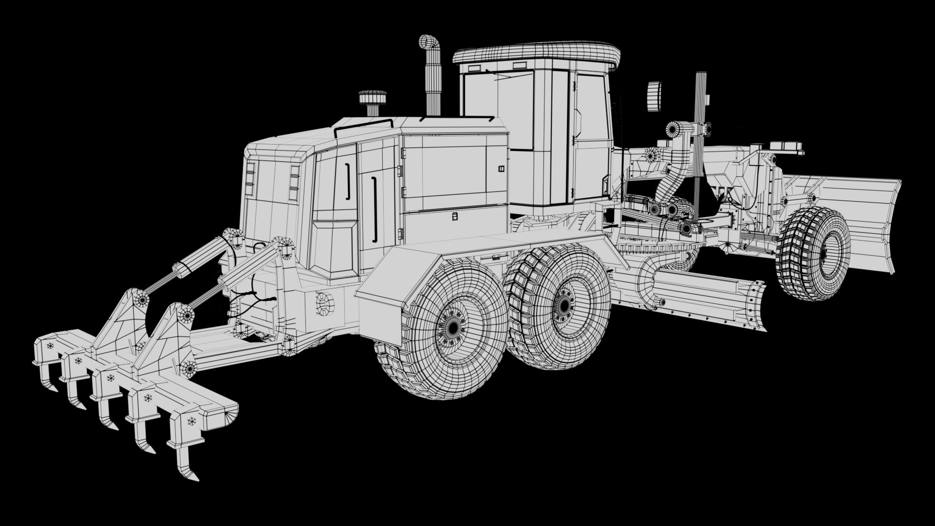 3D model Grader - TurboSquid 1977728