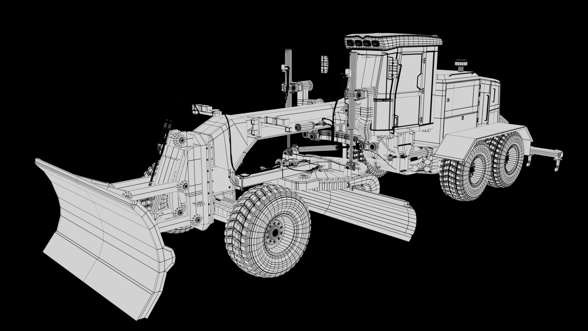 3D model Grader - TurboSquid 1977728
