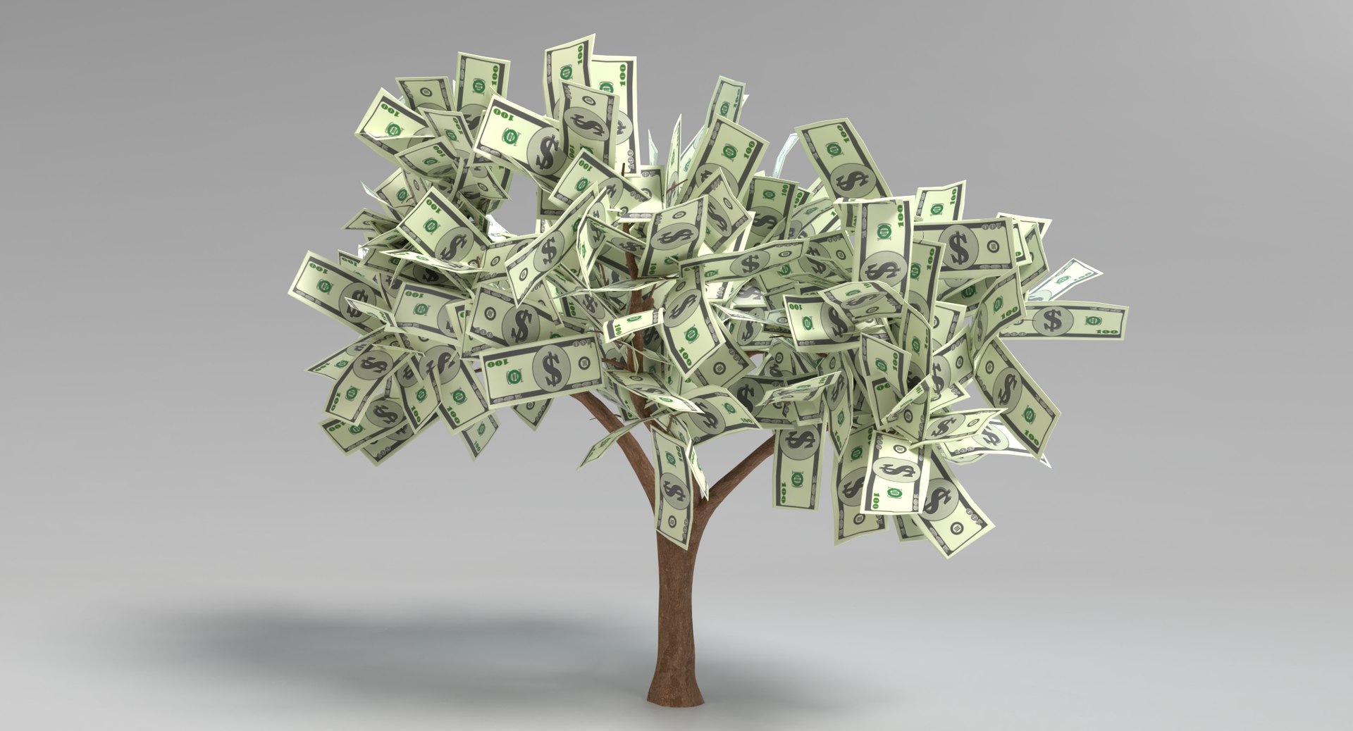 Money Tree 3D - TurboSquid 1289538
