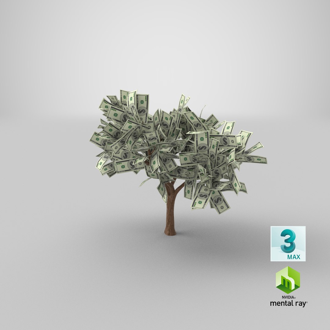 Money Tree 3D - TurboSquid 1289538