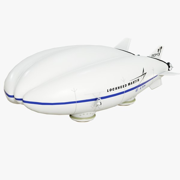 3D модель Аэростатический гибридный дирижабль Lockheed Martin P 791 ...