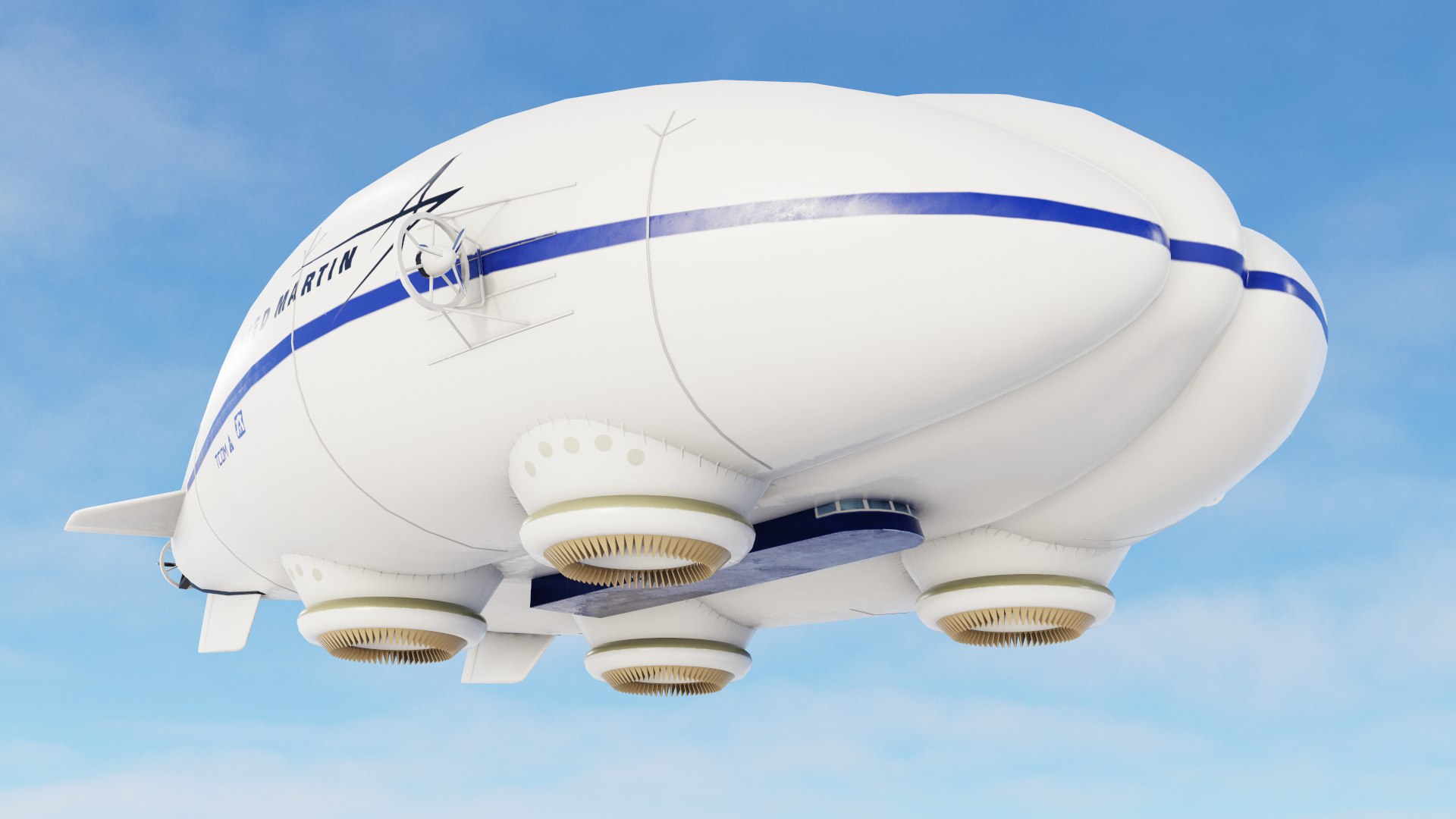 3D Lockheed Martin Aerostatic Hybrid - TurboSquid 1548587