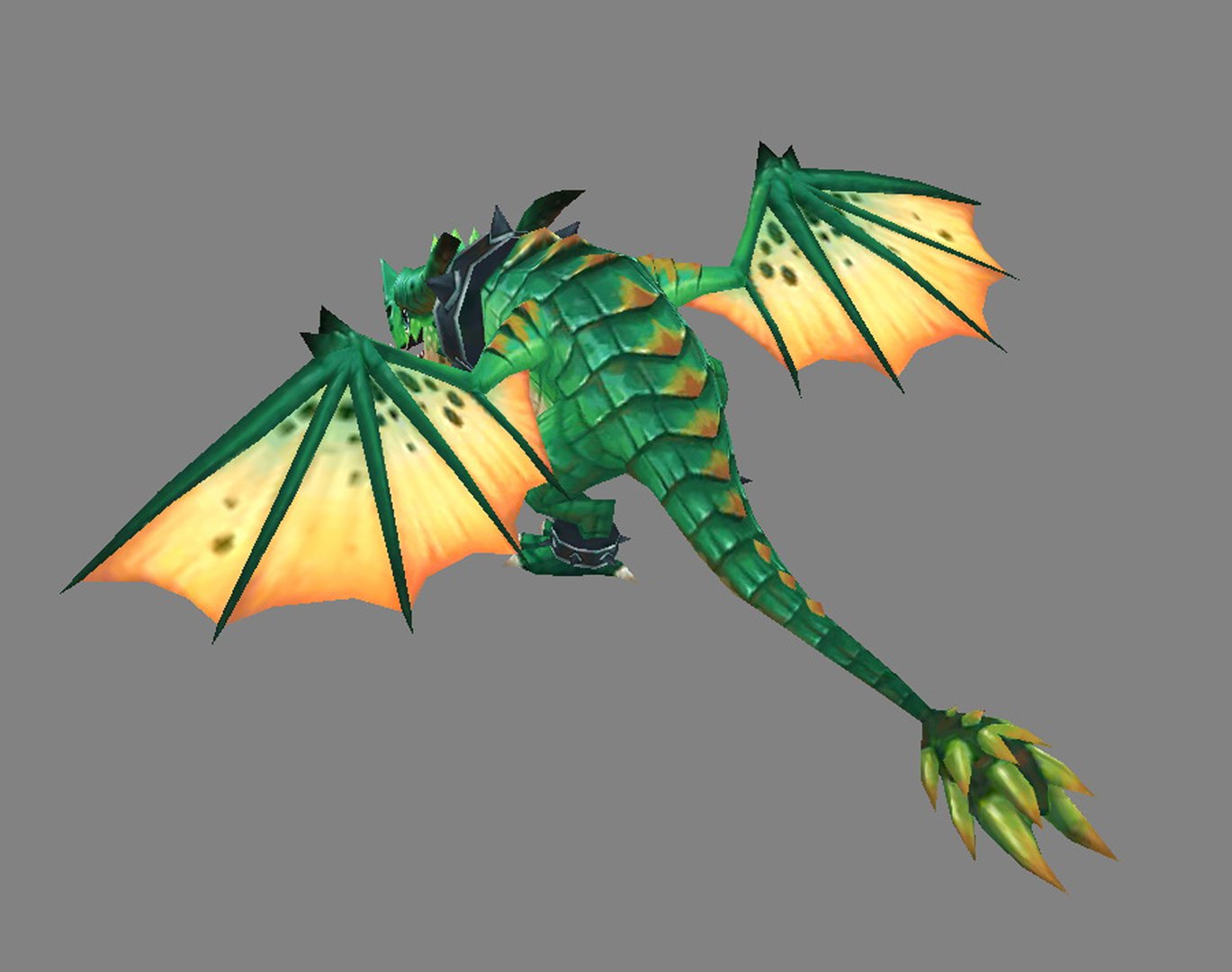 3D Model Cartoon Fire Dragon - Poisonous Dragon - Ice Dragon ...