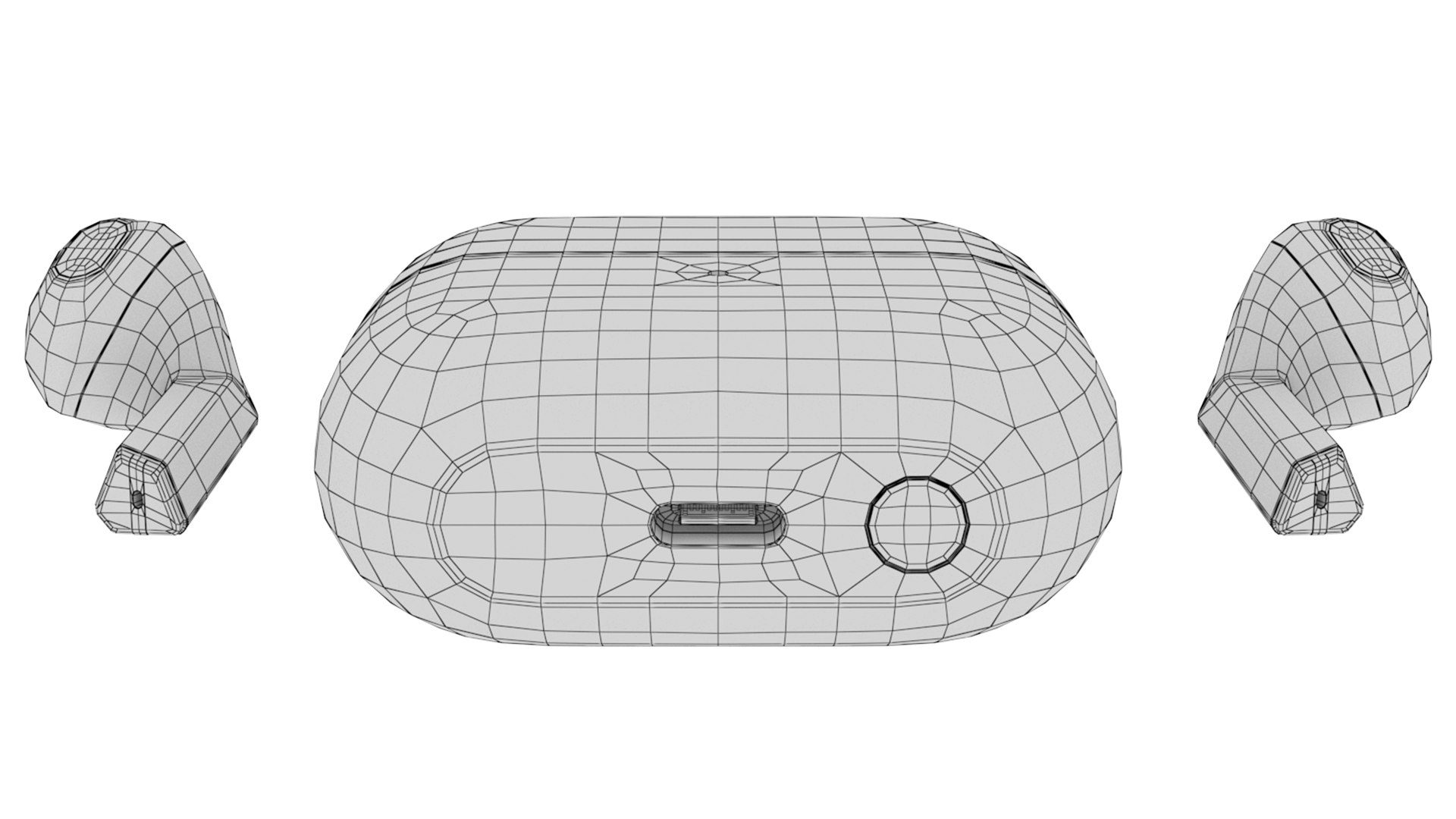 Galaxy Buds 3 White 3D Model - TurboSquid 2272617