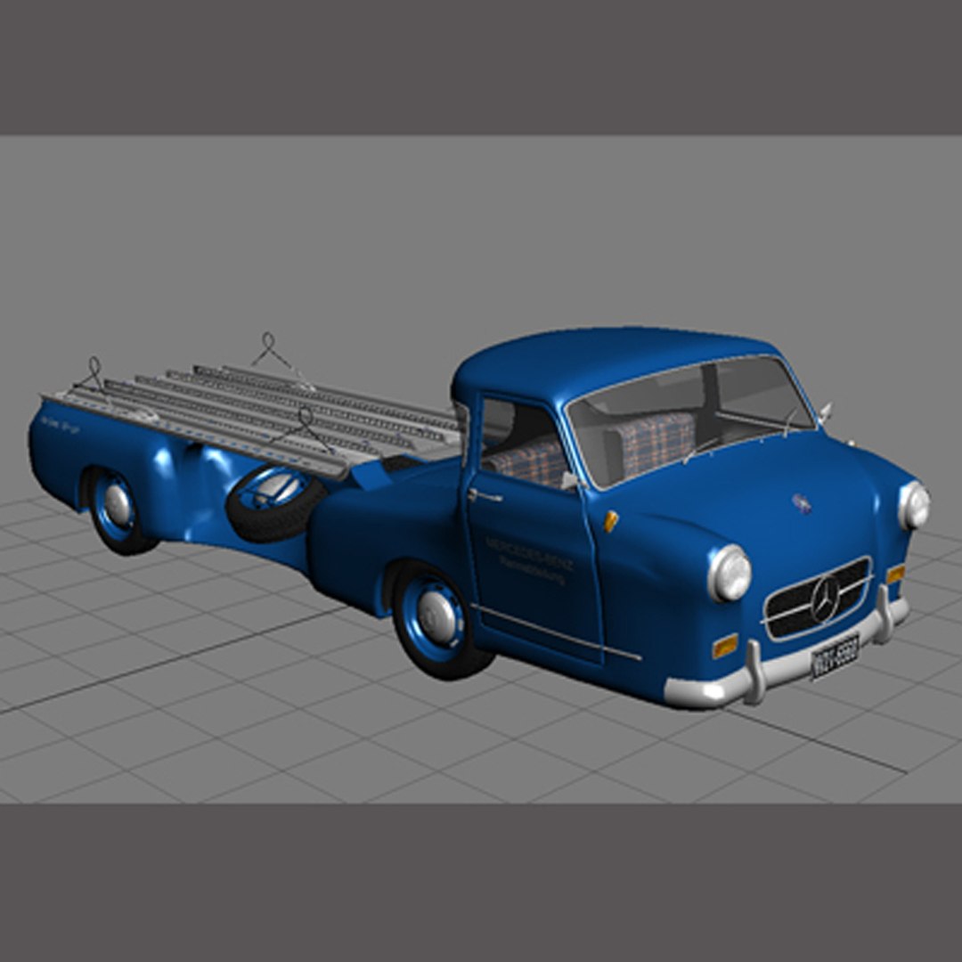 3d Mercedes Benz 1 Model
