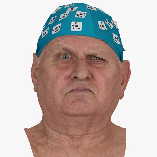 3D Homer Human Head Outer Brow Raiser Right AU2 Raw Scan - TurboSquid ...