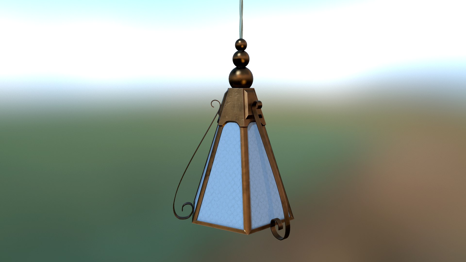 Old lamp 3D model - TurboSquid 1753319