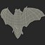 3d bat animal modelled model