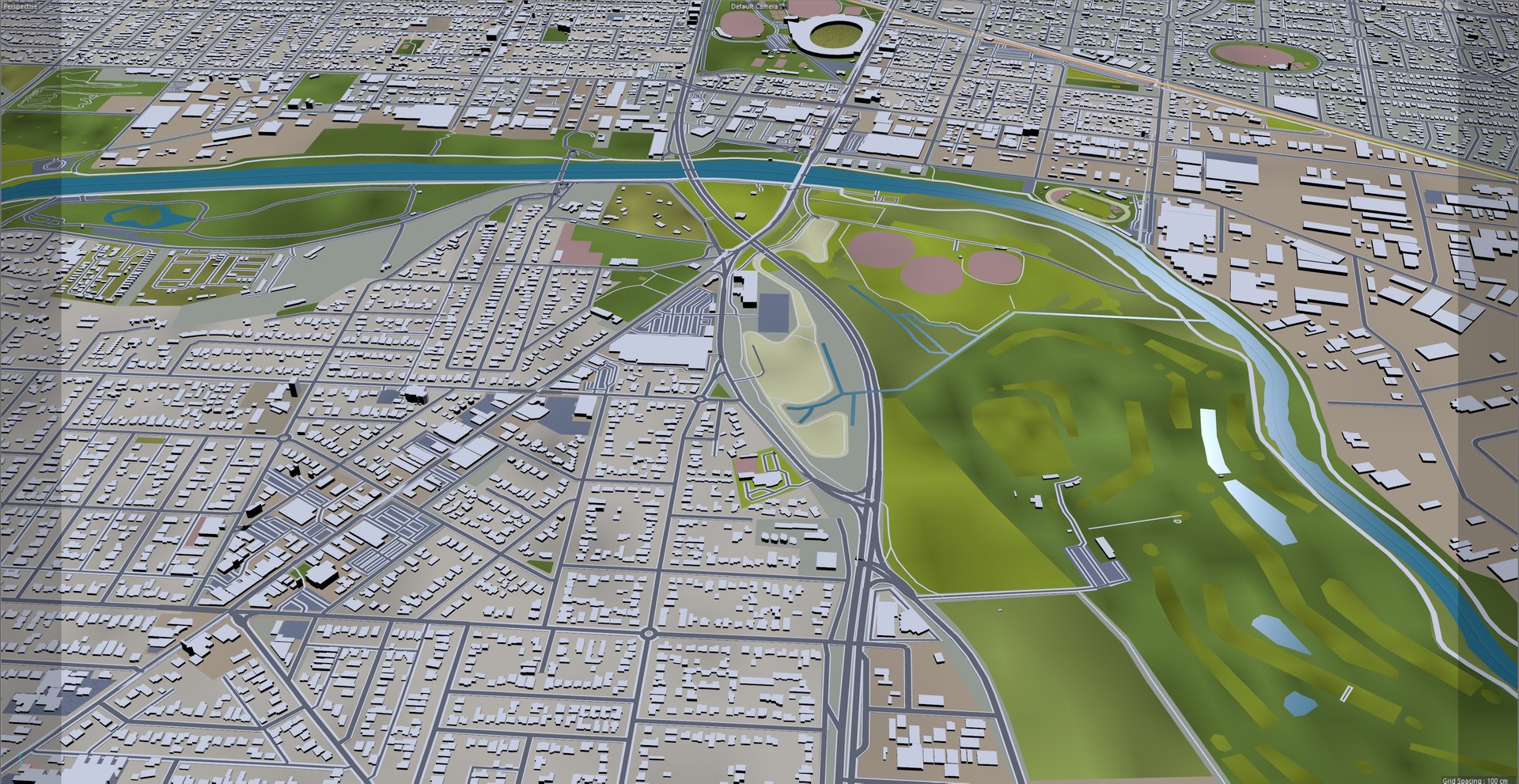 City Area Building Model - TurboSquid 1617802