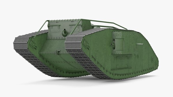 modelo 3d Tanque MK 4 Hembra Verde Rigged - TurboSquid 2246288