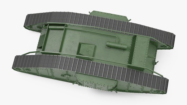 modelo 3d Tanque MK 4 Hembra Verde Rigged - TurboSquid 2246288