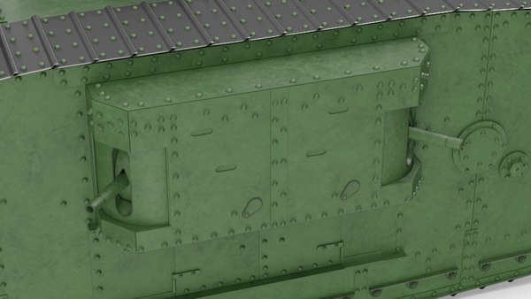 modelo 3d Tanque MK 4 Hembra Verde Rigged - TurboSquid 2246288