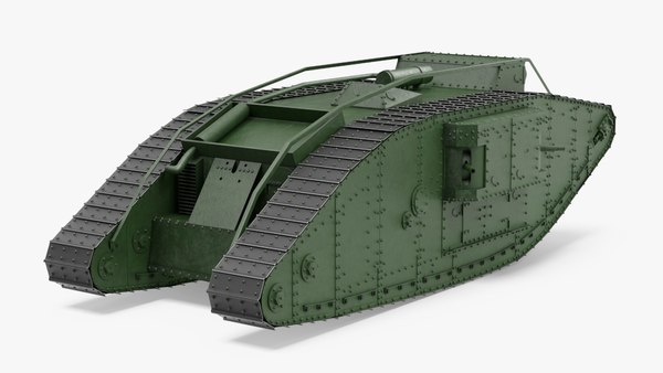 modelo 3d Tanque MK 4 Hembra Verde Rigged - TurboSquid 2246288