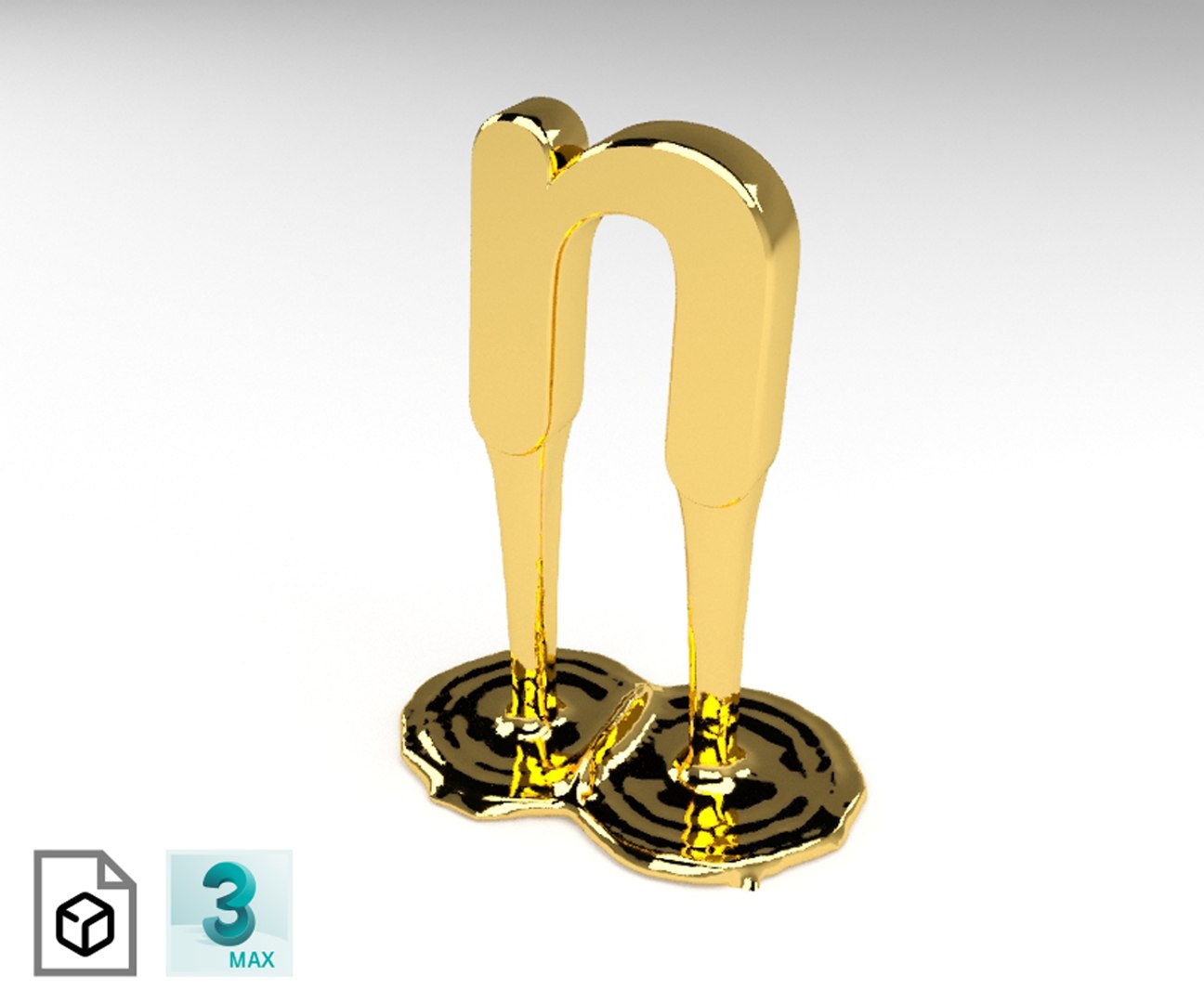 3D Letter Model - TurboSquid 1408488