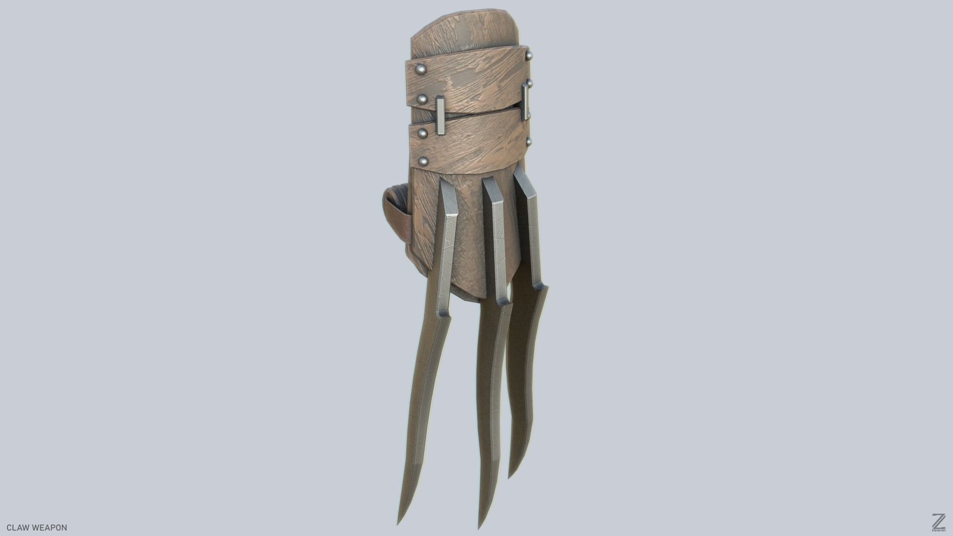 Claw Weapon Collection Model - TurboSquid 2242299