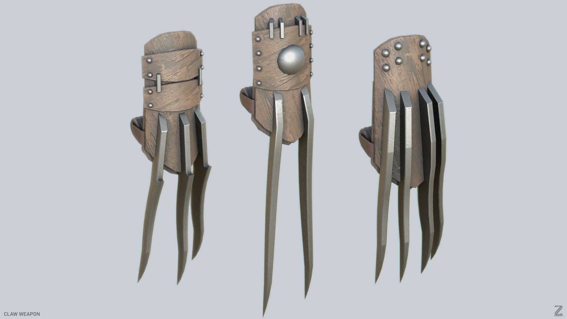 Claw Weapon Collection Model - TurboSquid 2242299