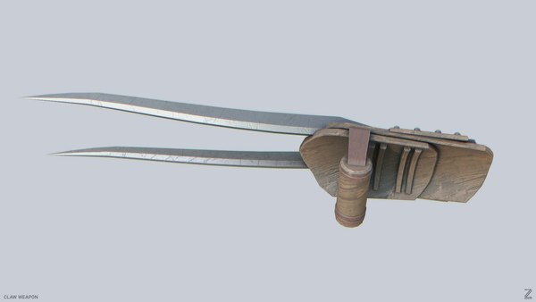 modelo 3d Colección de armas de garra - TurboSquid 2242299