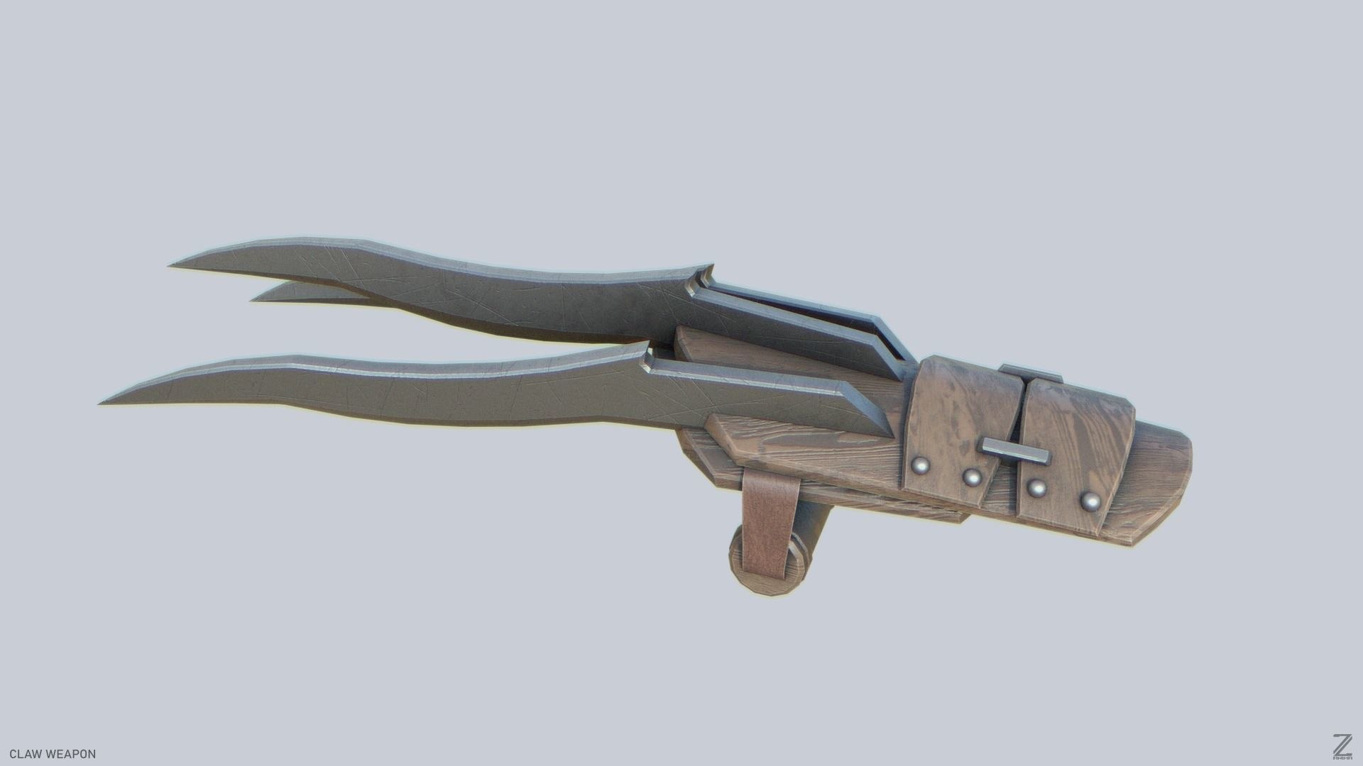 Claw Weapon Collection Model - TurboSquid 2242299