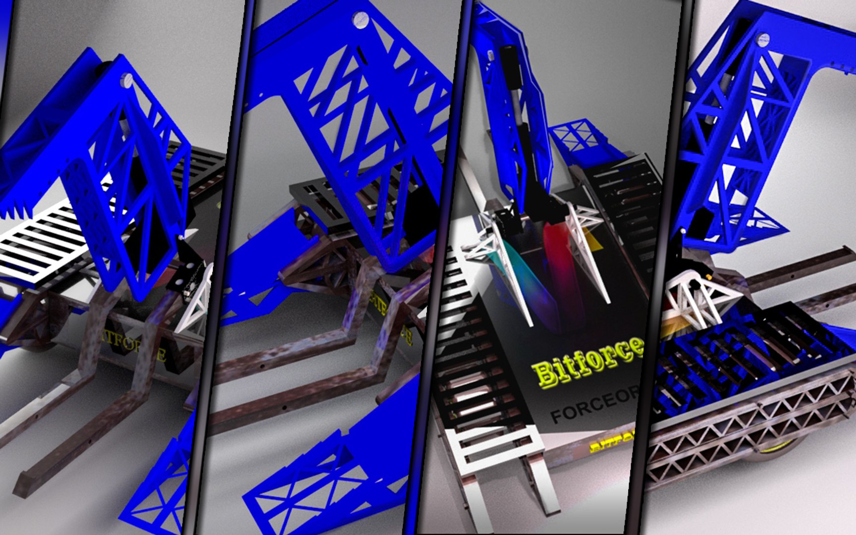 3D Robot Fight Model - TurboSquid 1447720