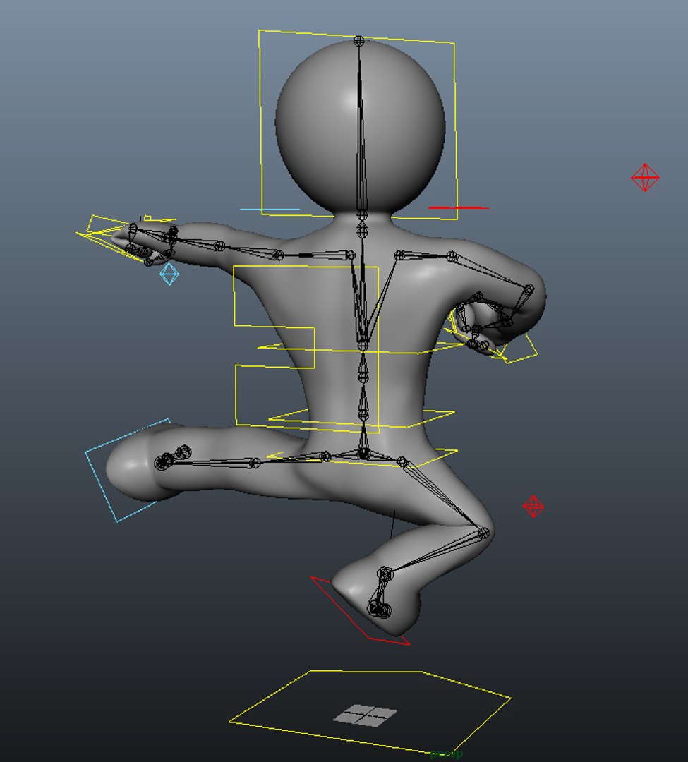 3d simple guy