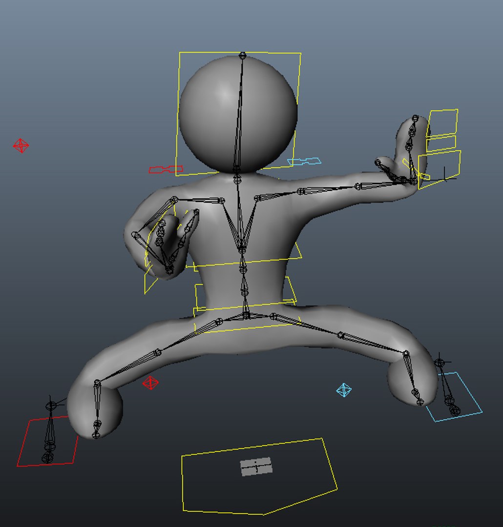 3d simple guy