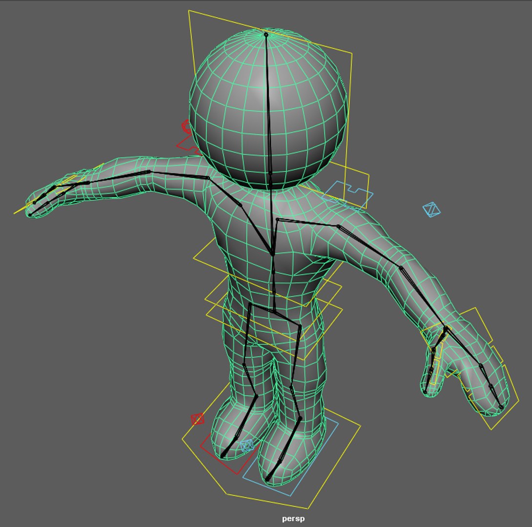 3d simple guy