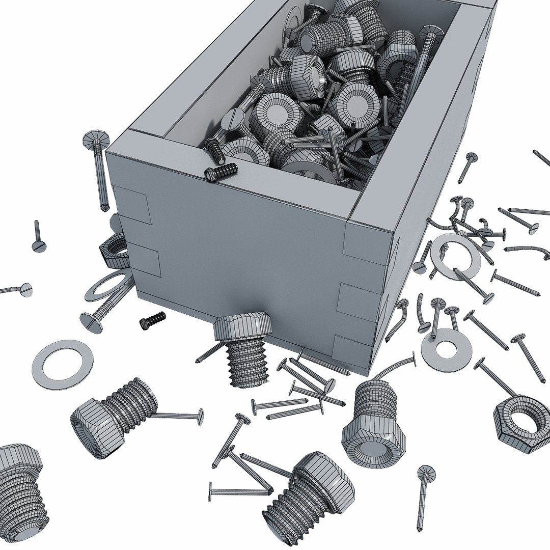 max nail-scrow box nail