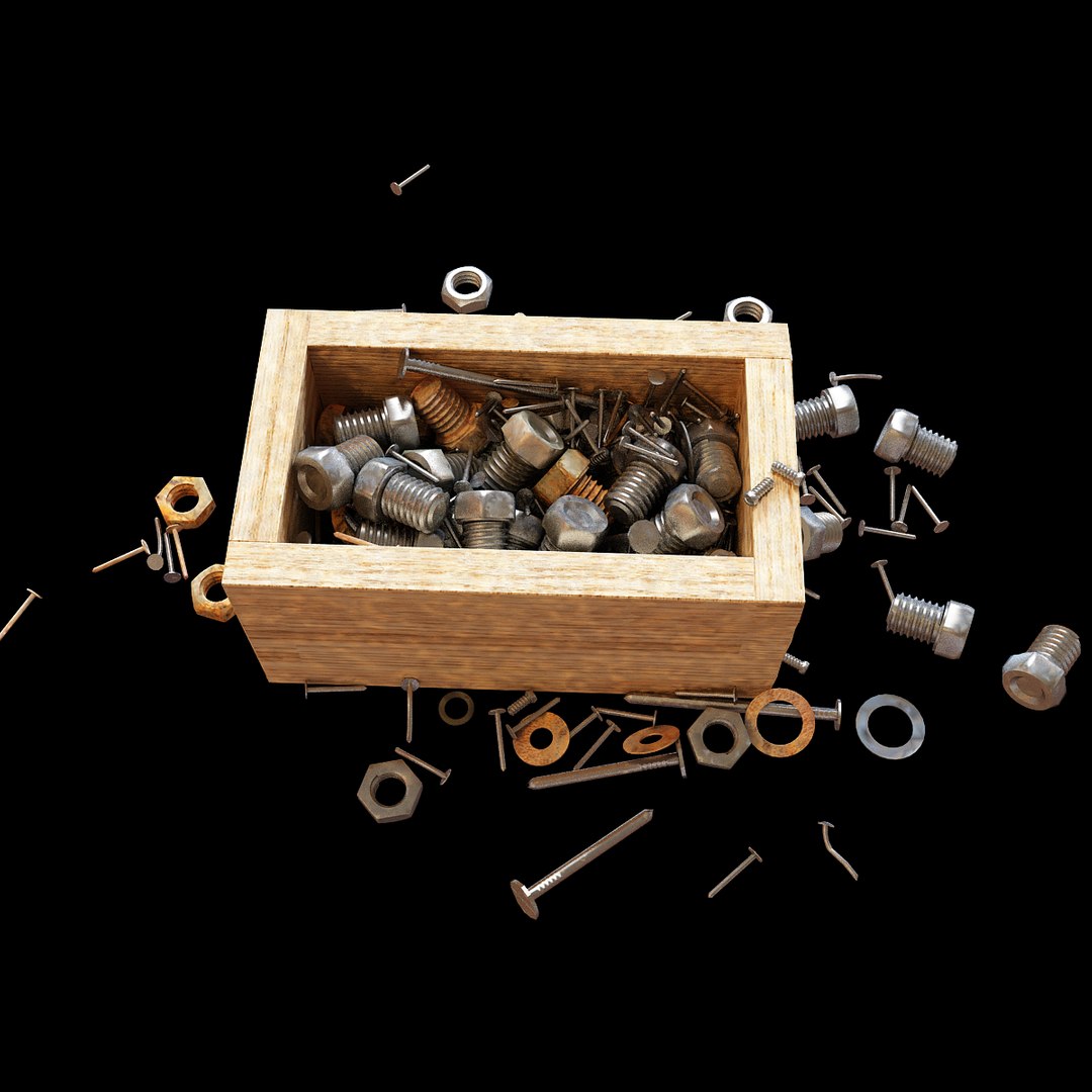 max nail-scrow box nail