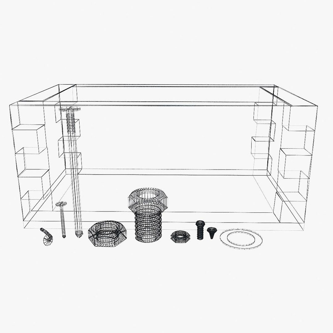 max nail-scrow box nail