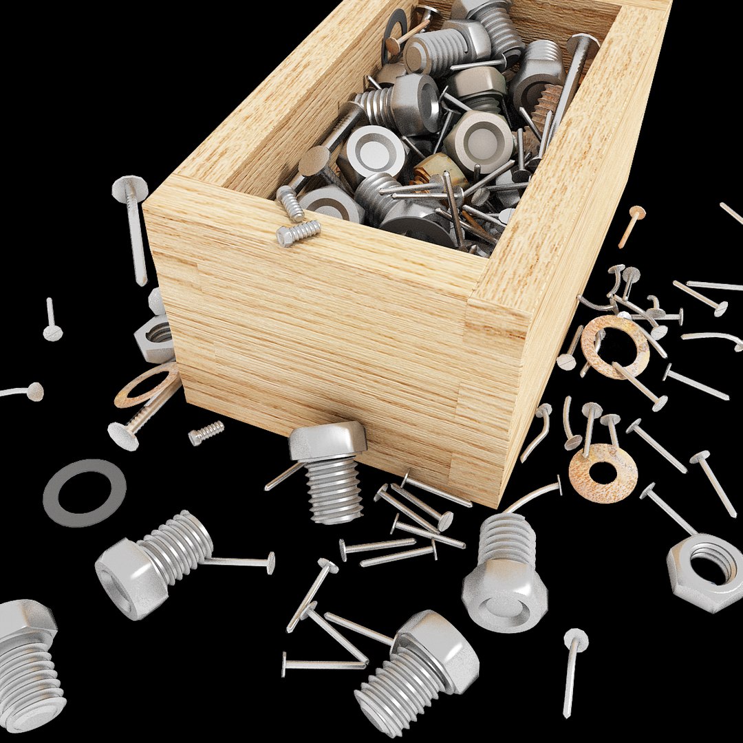 max nail-scrow box nail