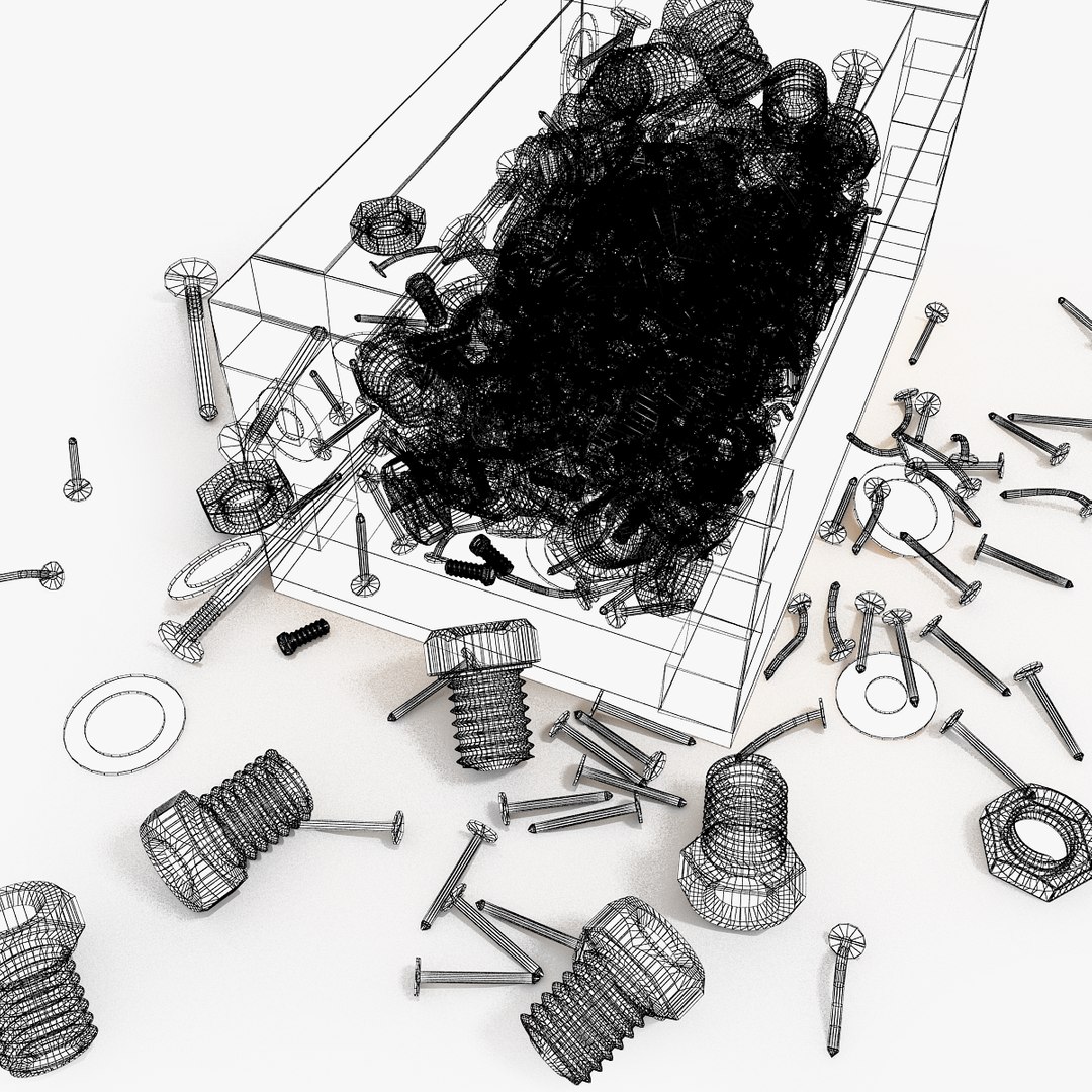 max nail-scrow box nail