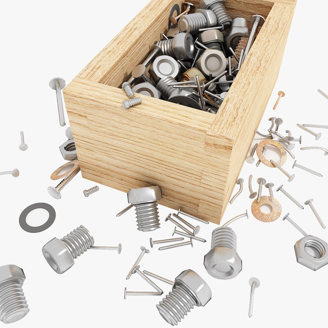 max nail-scrow box nail