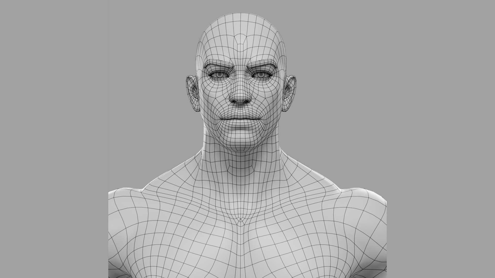 Free 3D Game And Animation Ready Base Mesh Model - TurboSquid 2284746