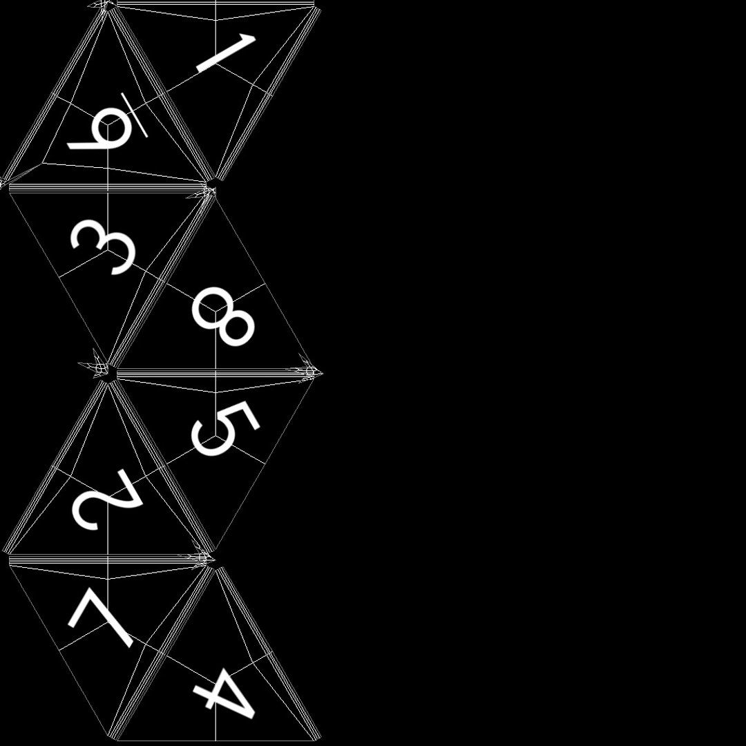 Dice D8 Model - TurboSquid 1591942