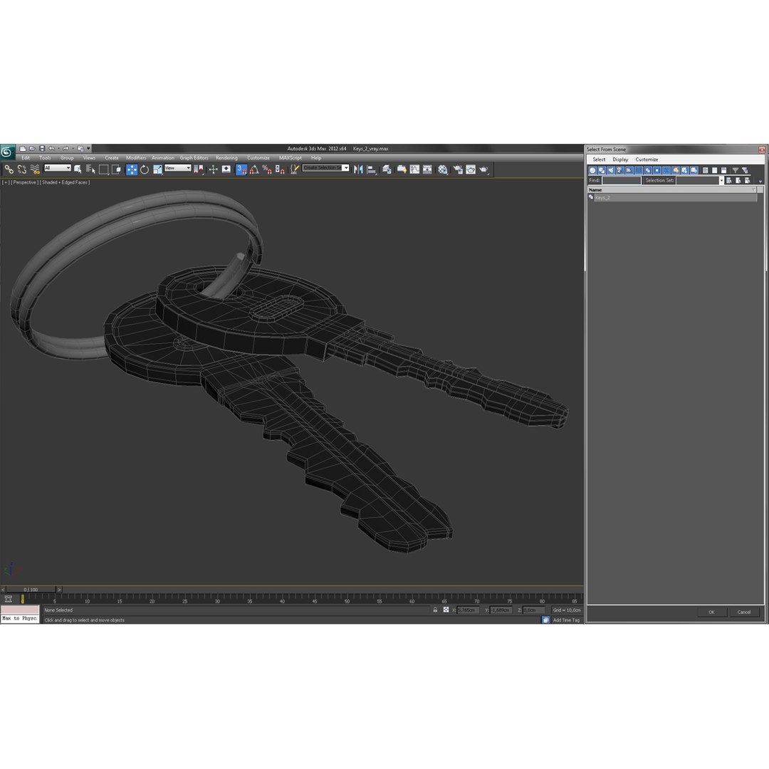 3ds max keys 2