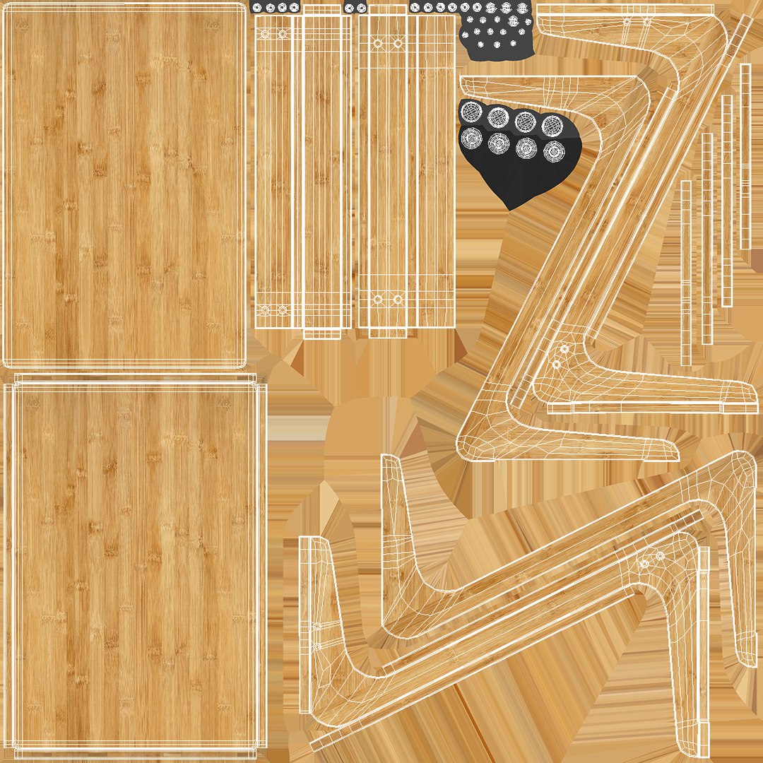 3D model Wooden Laptop Table - TurboSquid 1908737