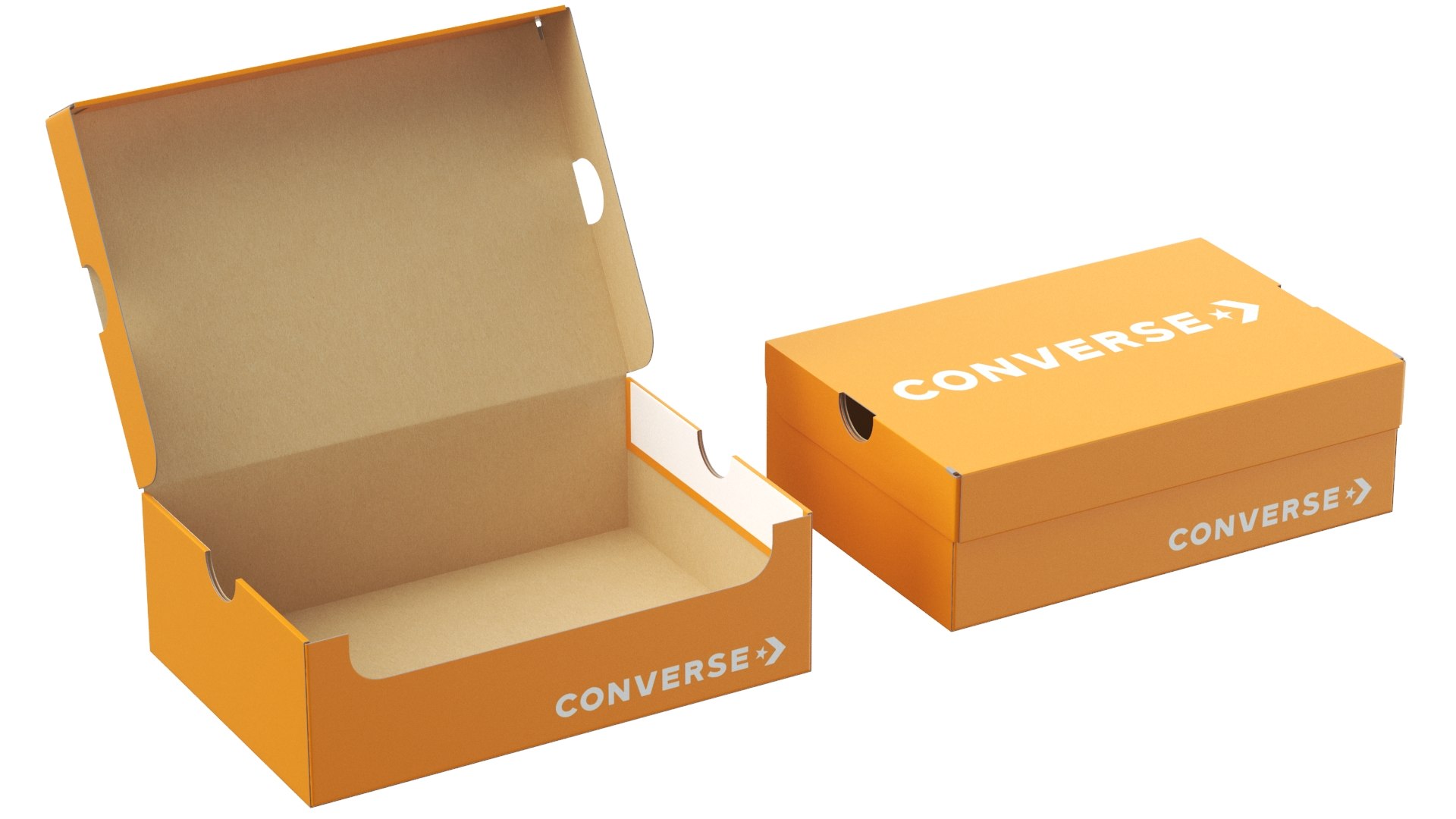 3D Detailed Empty Shoebox - TurboSquid 2217070