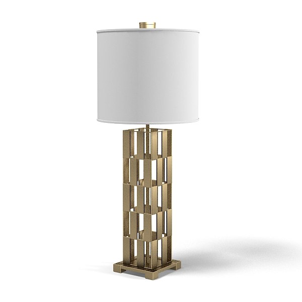 table lamp modern 3d model