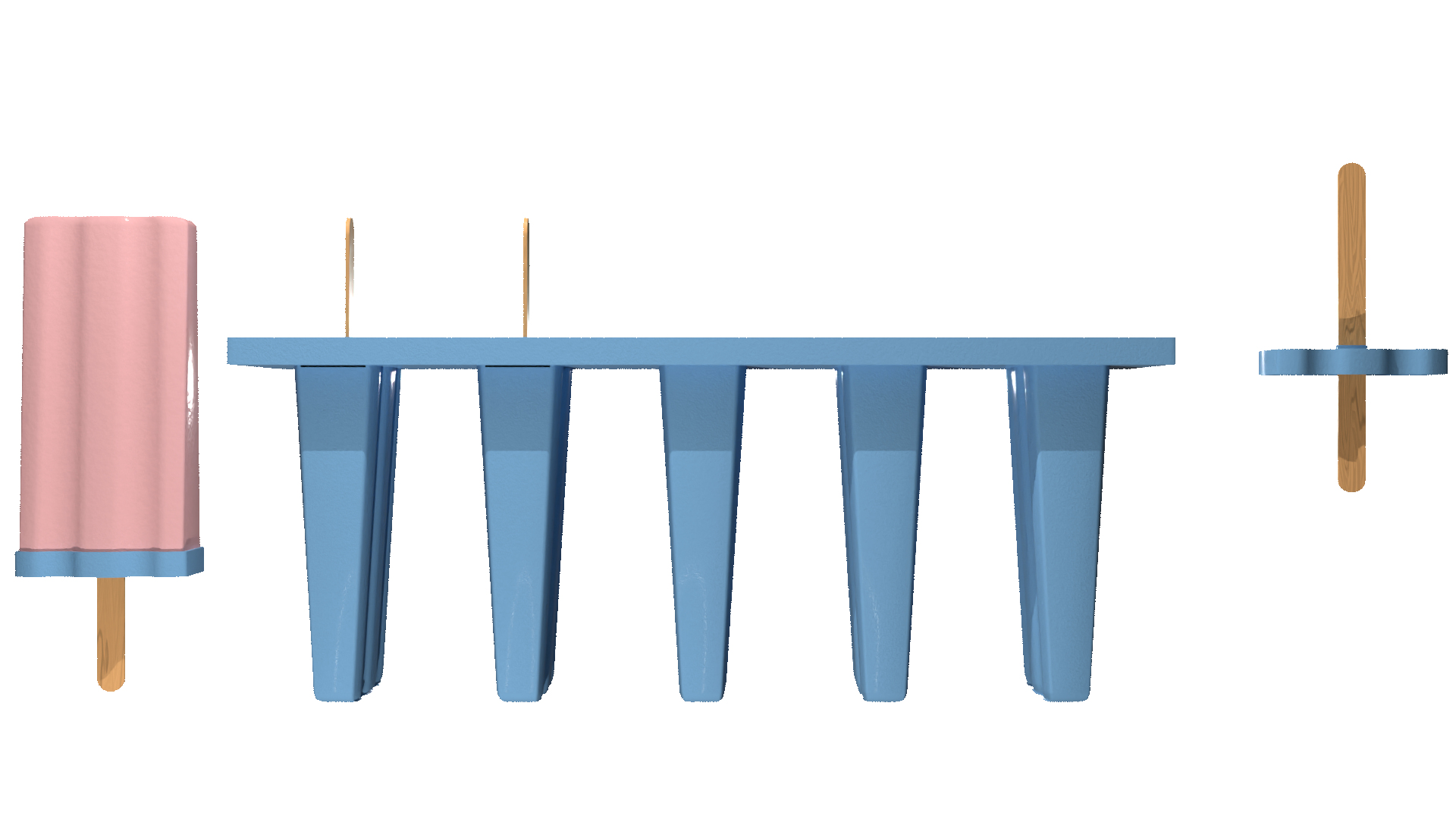 3D Model Popsicle Set - TurboSquid 2101828