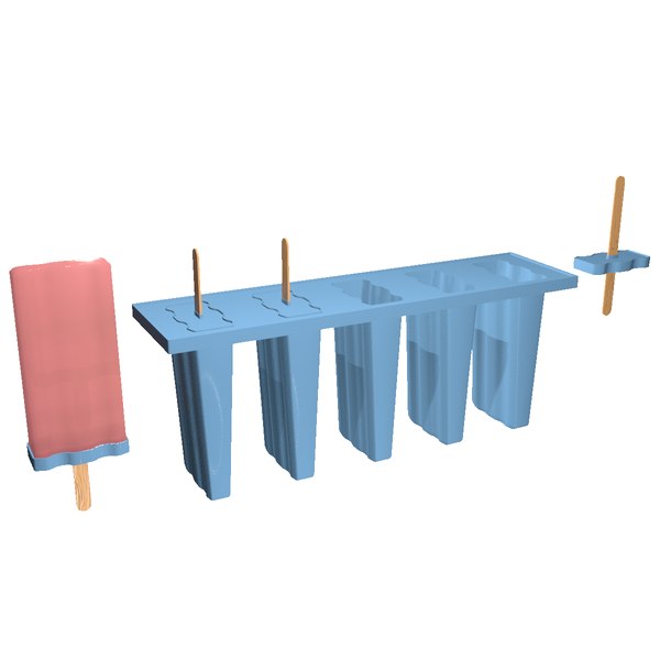 3D модель Popsicle Set - TurboSquid 2101828