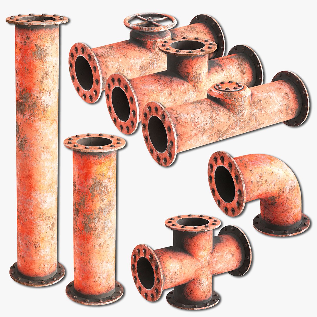 3D Pipes - Industrial Collection - TurboSquid 1985230