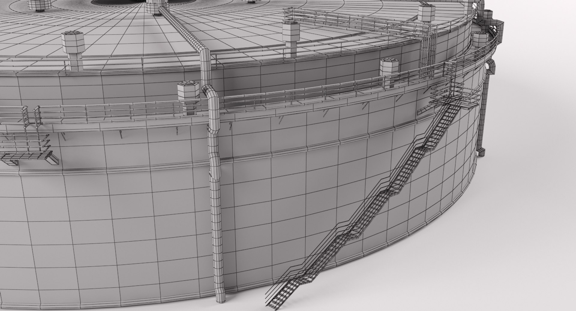 Oil Tank 3D Model - TurboSquid 1198633