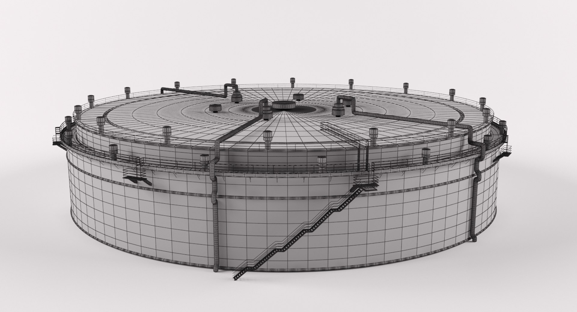 Oil Tank 3D Model - TurboSquid 1198633