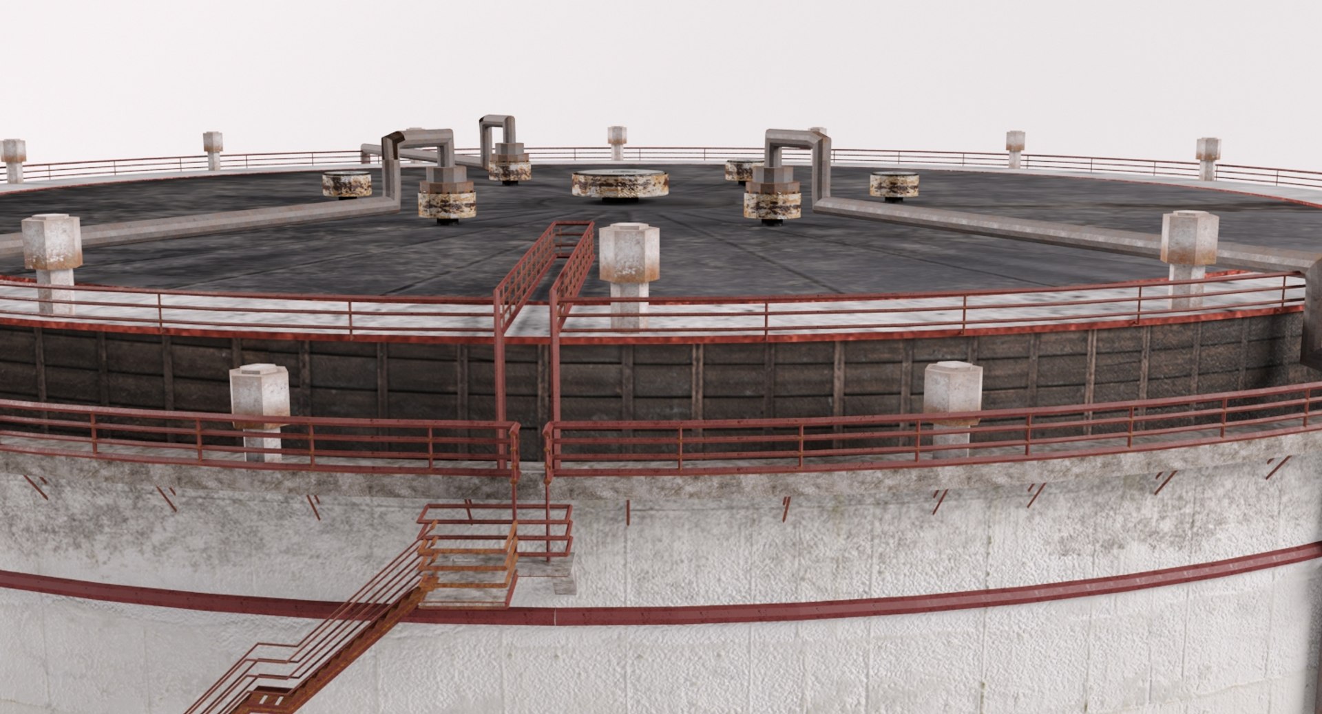 Oil Tank 3D Model - TurboSquid 1198633