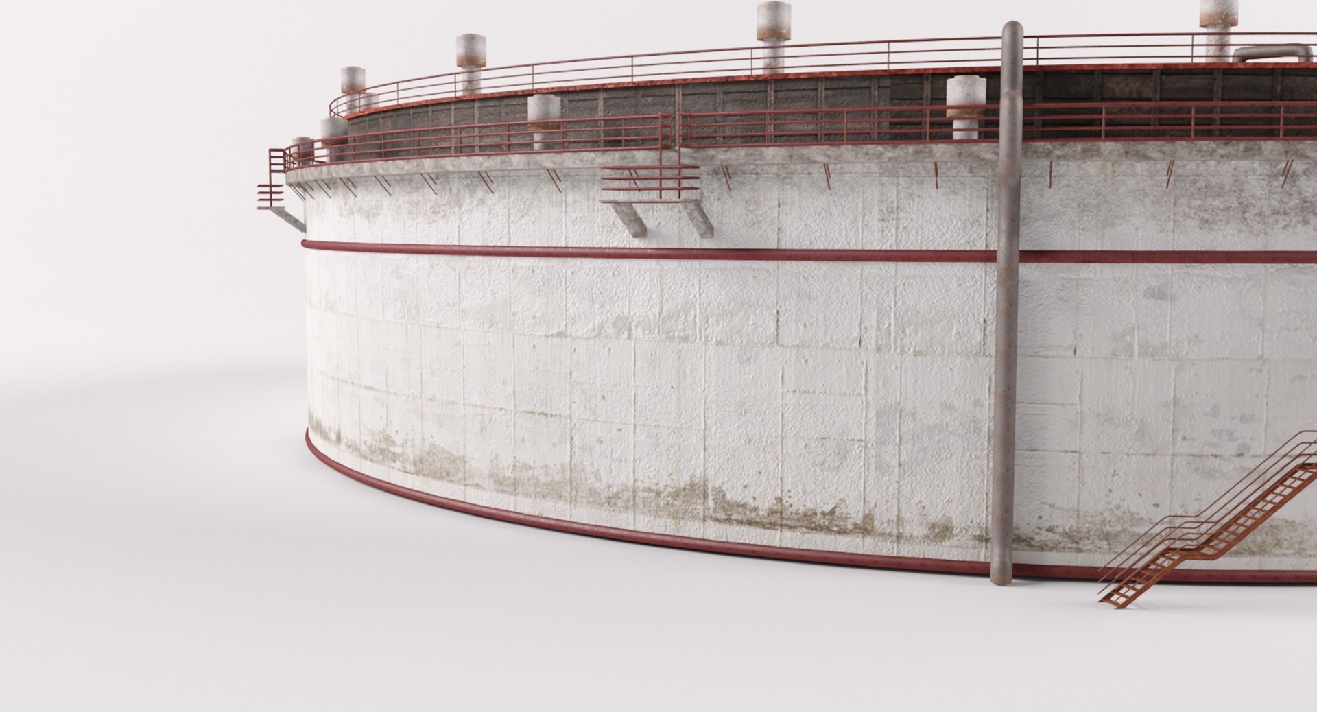 Oil Tank 3D Model - TurboSquid 1198633