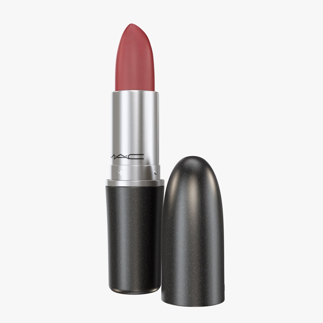 3d Model Of Mac Matte Lipstick