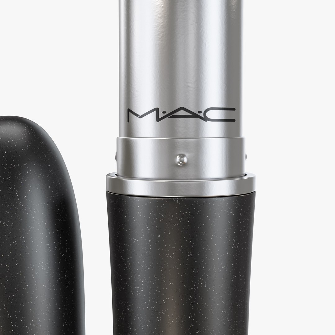 3d Model Of Mac Matte Lipstick